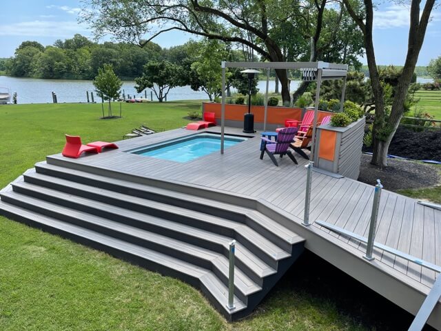 Swim Spa Deck Design - SwimEx